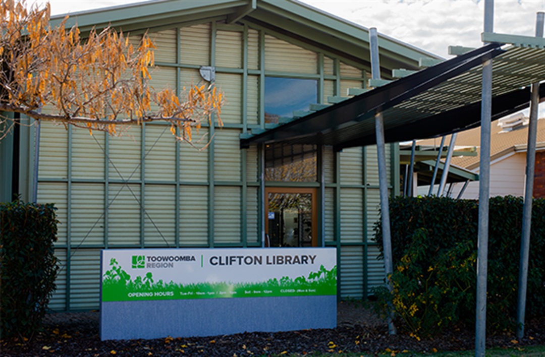 Temporary closure of Clifton Library Toowoomba Regional Council