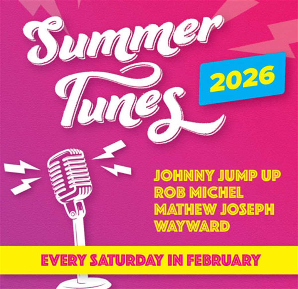 Enjoy TRC’s free 2026 Summer Tunes every Saturday in February Toowoomba ...